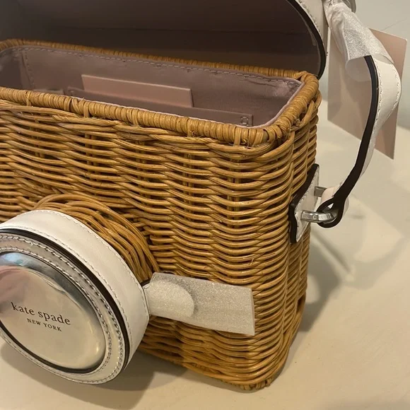 Kate Spade Wicker Camera Purse